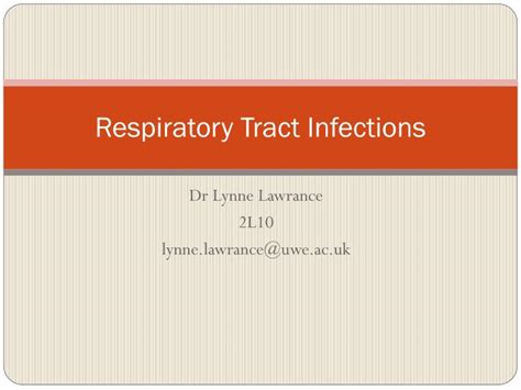 Ppt Respiratory Tract Infections Powerpoint Presentation Free