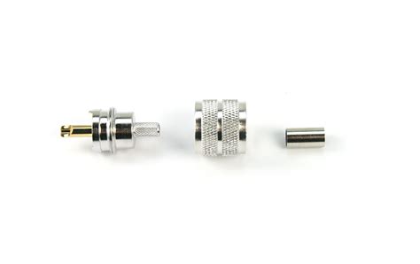 CON1315 Conector PL 259 Macho De CRIMPAR Para RG 58