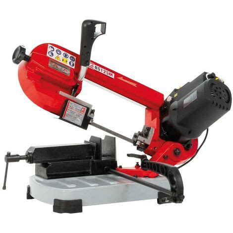 230v Portable Metal Cutting Band Saw 1435x13x065 Mm Holzmann Bs125m