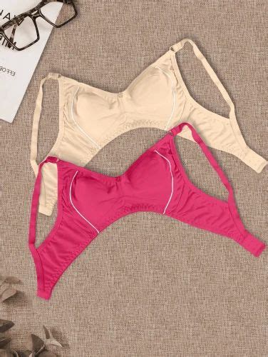 Plain Women Cotton Nency Mold Bra At Rs 85piece In Surat Id