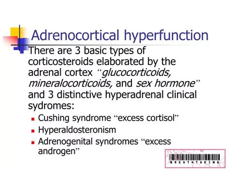 Ppt Adrenocortical Hyperfunction Powerpoint Presentation Free