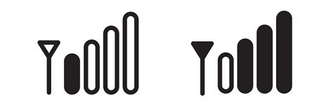 Wifi Connection Signal Vector Icon Simple 23977364 Vector Art At Vecteezy