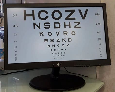 Distance Vision Chart 19 Inch Lg Display At ₹ 13000piece Led Vision