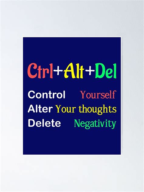 Ctrl Alt Del Quote Control Alt And Delete Motivational Quotes