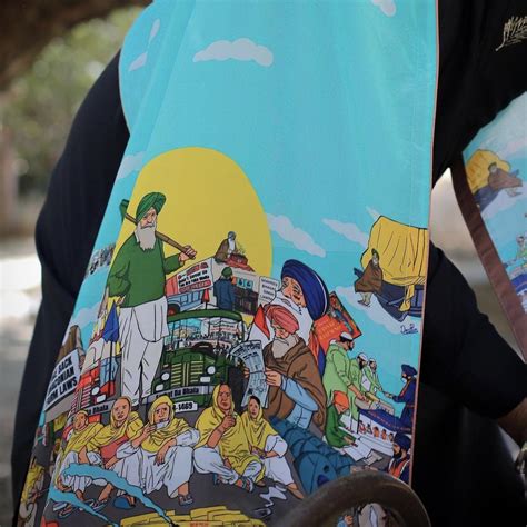 Farmers Protest Scarf Sikh Colouring Books