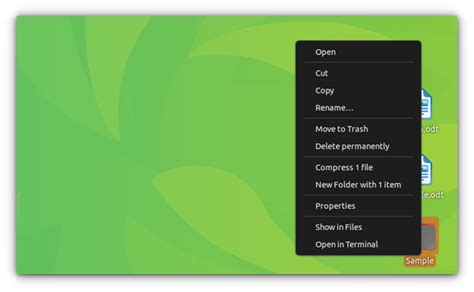 How To Add Files And Folders On Desktop Screen In Ubuntu
