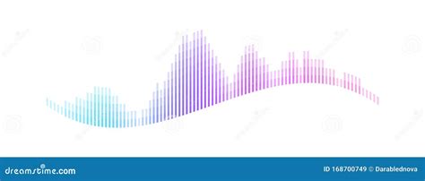 Technology Sound Wave Visualization Abstract Audio Player Equalizer