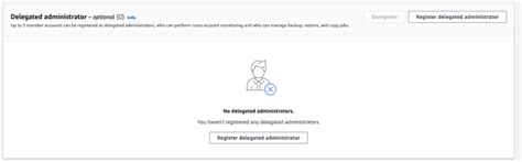 Delegated Administrator Support For Aws Backup Aws Storage Blog