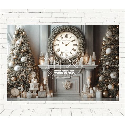 Fundo Fotográfico Em Tecido Sublimado d Natal x m Shopee Brasil