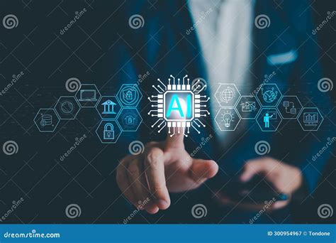 Ai Tech And Artificial Intelligence Use Analytics Connection Information Intelligence
