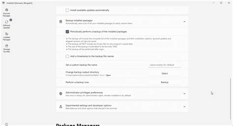 Unigetui Formerly Wingetui Gui For Winget Chocolatey And Powershell Gallery 4sysops
