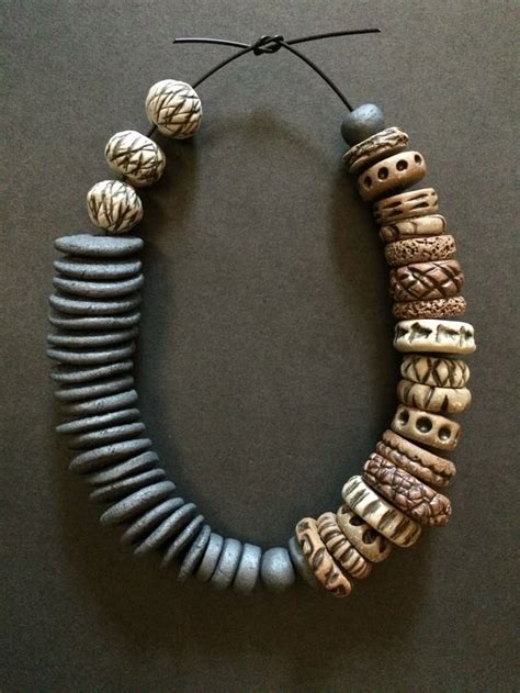 Diy Beaded Polymer Clay Necklace
