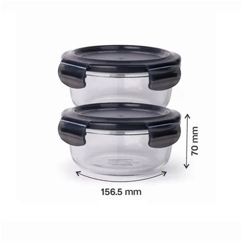 Tupperware Clear Stack Glass Container At Rs 1350piece Nagpur Id