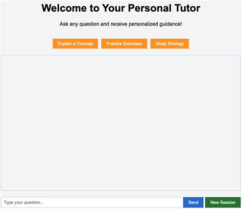 Styling The Personal Tutor Interface With Css In Express And Javascript Codesignal Learn