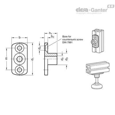 GN 3490 Flens tbv profielen