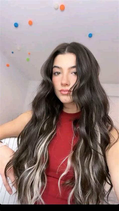 Charli Rare Peinados Como Pintarse El Cabello Pelo Con Mechas