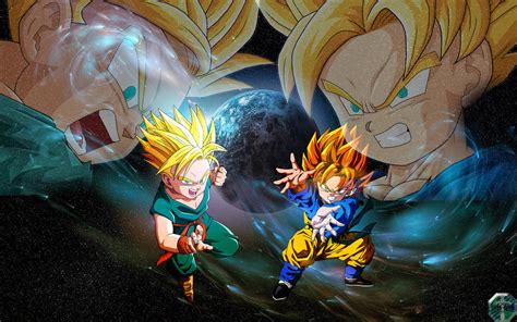 Ssj Goten And Trunks By Elocin On Deviantart