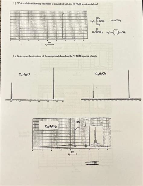 Solved 1 Which Of The Following Structures Is Consistent Chegg Com