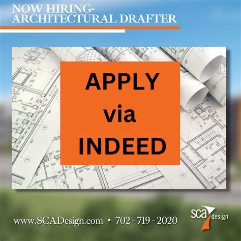 Now Hiring Autocad Drafter Architectural Sca Design
