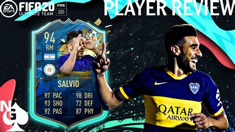 LEFT STICK DRIBBLING FIFA 20 94 TOTSSF SALVIO REVIEW YouTube