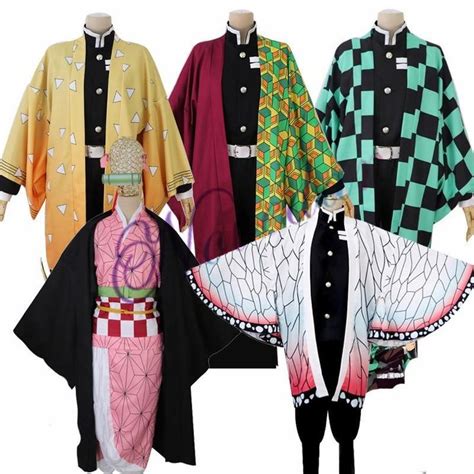 Demon Slayer Cosplay Costumes Agatsuma Zenitsu Xl Cosplay