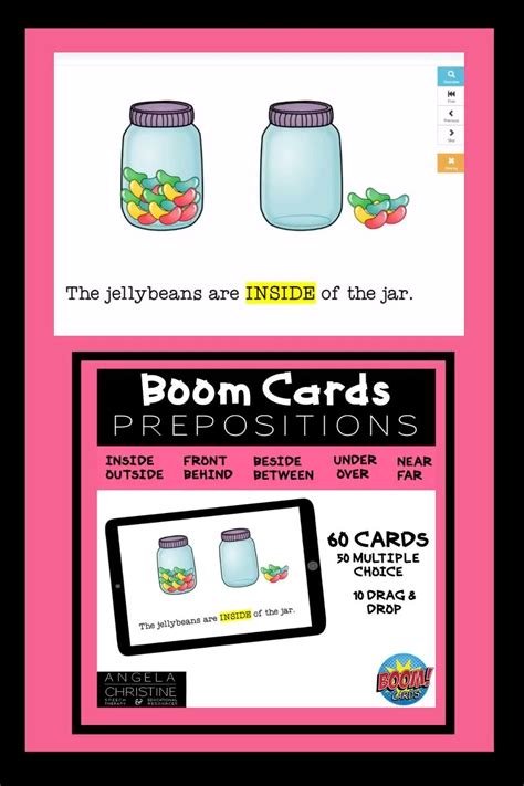 Prepositions Boom Cards Digital Activity Teletherapy Distance Learning