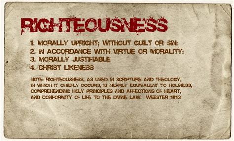Righteousness Meddic