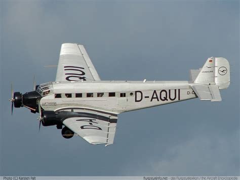 Junkers Ju 52 3m Specifications Technical Data Description