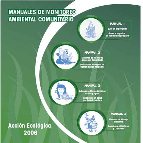 MANUAL DE MONITOREO AMBIENTAL COMUNITARIO version Acción Ecológica