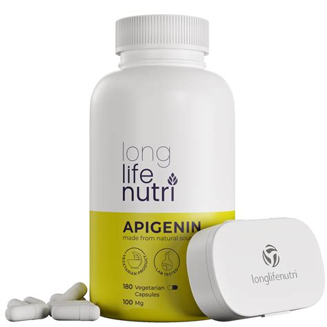 Apigenin 100mg 180 Vegetarian Capsules