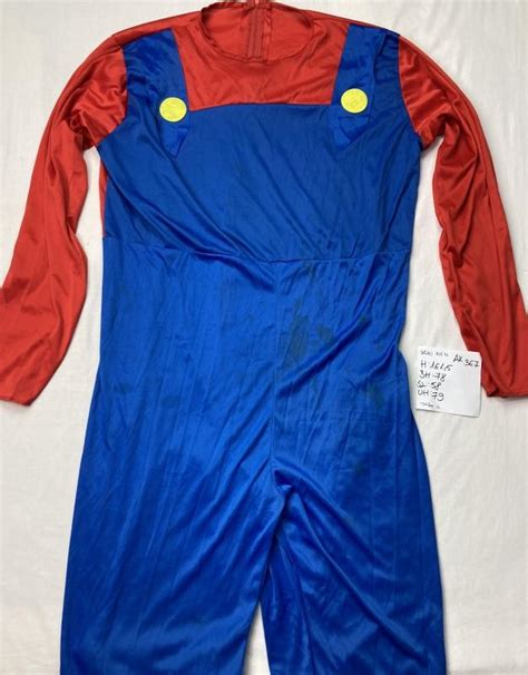 Super Mario jelmez felnőtt jelmez AK367 Szuper Jelmezek