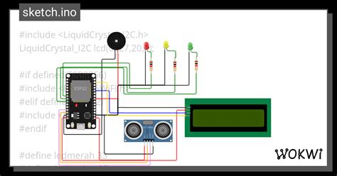 21 Dewi R Detektor Banjir Wokwi Esp32 Stm32 Arduino Simulator