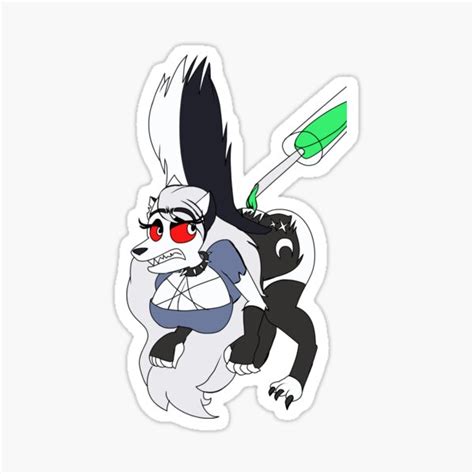 Loona Helluva Boss Shot Sticker For Sale By Quistlor Redbubble