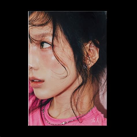 韓国音楽 少女時代のテヨン 5thミニアルバム 「to X」 Myself Ver Cdフォトブック88pポストカード1種印画
