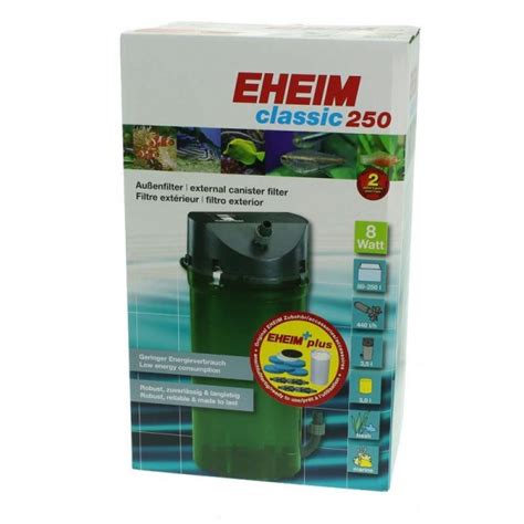 Внешний фильтр Eheim Classic 250 Plus для аквариума до 250 л