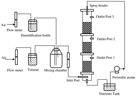 A Biofilter For Treating Toluene Vapors Performance Evaluation And Microbial Counts Behavior