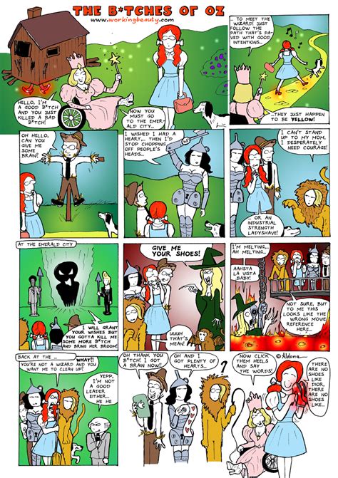 The Wizard Of Oz Parody By Workingbeauty On Deviantart
