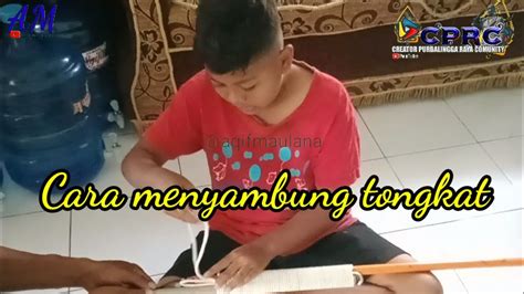 Tutorial Menyambung Tongkat Pramuka Aqifmaulana YouTube