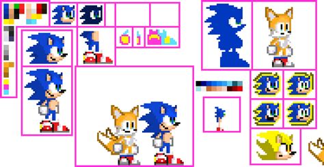 Sonic Sprite Grid
