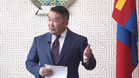 Монгол Улсын Ерөнхийлөгч Х Баттулга шинэ сайдуудыг хүлээн авч уулзав