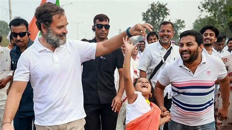 Congress Mp Rahul Gandhi Resumes ‘bharat Jodo Yatra In Telangana Mint