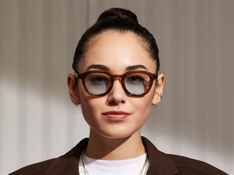 Dahven Polychrome Olive Tinted Glasses Moscot