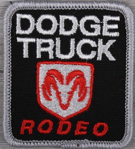 Dodge Truck Rodeo Patch Cold Creek Hat Co