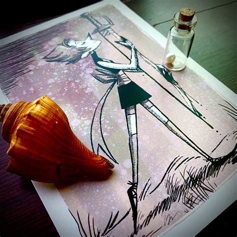 Pearl Creepy Steven Universe Art Print Etsy