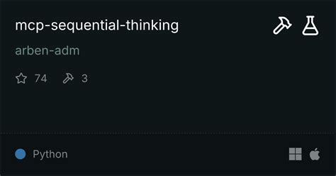score sequential thinking mcp server glama