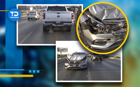 Conductor Choca Camioneta Y Genera Caos En V Carranza Saltillo