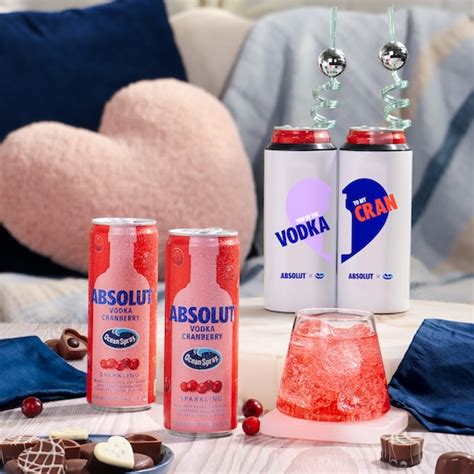 Absolut Ocean Spray Cans Absolut Vodka