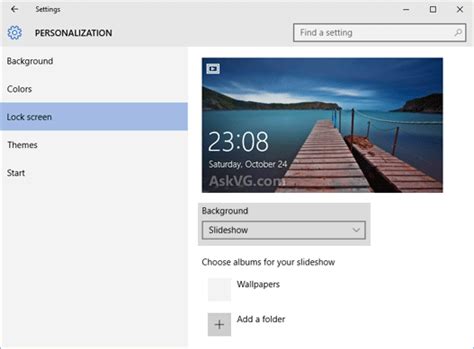 Windows Bug Breaks Lock Screen Slide Show Feature AskVG