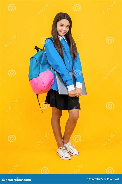 Teen Girl Has Lesson Online Home Schooling And Remote Education High