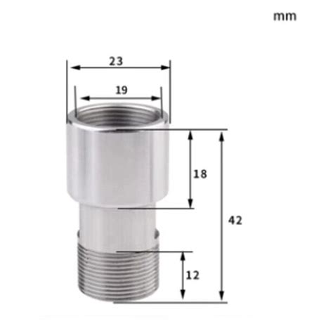 Thread Adapter Er11 Er16 Er20 Er25 Er32 Collet Chuck Spindle For Motor